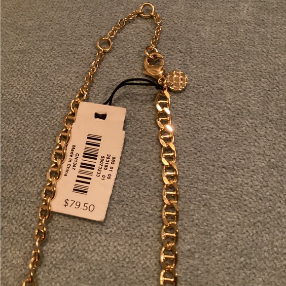 Talbots | Jewelry | Talbots Necklace Blue White Gold Nautical 322 Nwt ...